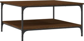 vidaXL Konferenční stolek 80 x 80 x 40 cm kompozitní dřevo [832839] Barva: hnědý dub