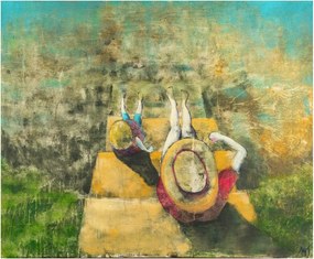 Martina Trchová | Spolu Rám: Černý, Velikost: 40 x 40 cm