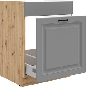 STILO ad | dolní skříňka 60 ZL 1S dřezová | 60 cm | PREMIUM BOX | artisan/šedá