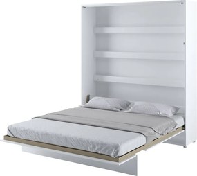 Výklopná postel 180 REBECCA bílá lesk/bílá mat