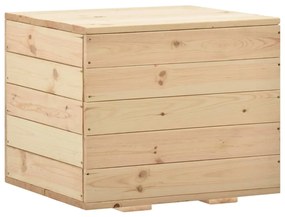 vidaXL Úložný box 60 x 54 x 50,7 cm masivní borové dřevo