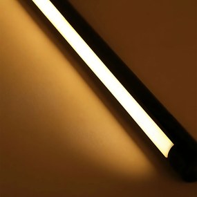 Toolight Toolight, LED závěsné osvětlení 150cm, 18W, 3000K, LHJ032-CP, černá matná, OSW-50015