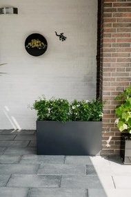 Květináč ELEMENTO SLIM, sklolaminát, šířka 90 cm, antracit