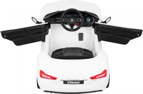 Ramiz Elektrické autíčko Maserati Ghibli na akumulátor bílé + dálkové ovládání