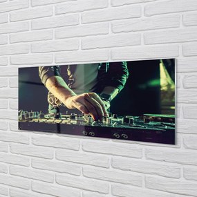 akrylový obraz Konzole DJ Headphones 120x60 cm