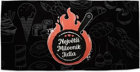 Sablio Ručník Největší milovník jídla - 50x100 cm