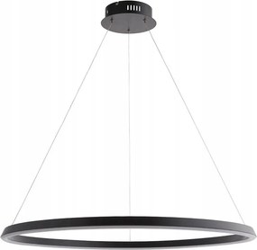Závěsná lampa ring Staten 80628 Led 43,5W 3000K nad ostrovem, černá