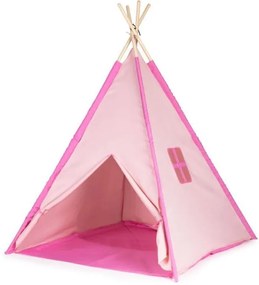 ECOTOYS Dětský stan Teepee PINKY