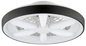 Brilliant - LED RGBW Stropní ventilátor se světlem GAIANO LED/48W/230V černá +DO