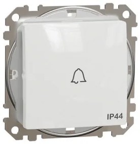 Schneider Electric Sedna Design/Elements zvonkové tlačítko IP44 č.1/0 bílá SDD211131
