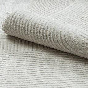 Dywany Łuszczów, Kusový koberec Balance 9086 cream, 80x150, bílá, ložnice