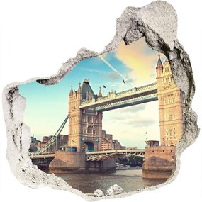 Wallmuralia Fototapeta díra na zeď Tower bridge Londýn 75x75 cm