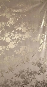 ZATEMŇOVACÍ ZÁVĚS NA KROUŽCÍCH CELIA 140X250 CM VZOROVANÁ