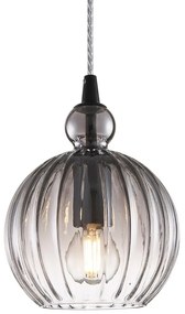 Stropní lampa Ball Ball kouřová Rozměry: Ø  25 cm, výška 35 cm