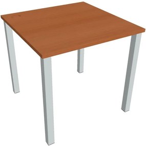 Kancelářský pracovní stůl Hobis US 800, deskaakát, bílá RAL 9016