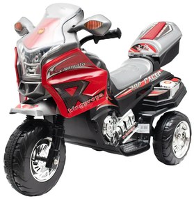 Dětská elektrická motorka Baby Mix RACER červeno-černá Barva: Černá