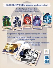 ASMODEE Hra karetní Čarodějný duel *SPOLEČENSKÉ HRY* brgwzc01cs