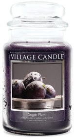 Village Candle Vonná svíčka Sladká švestka - Sugar Plum, 602 g