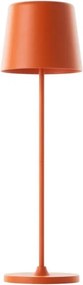 Brilliant G90939/77  Venkovní AKU stolní lampa KAAMI oranžová USB-C
