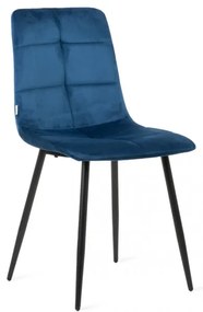 Židle TRISS sametová granátová ALL 822099