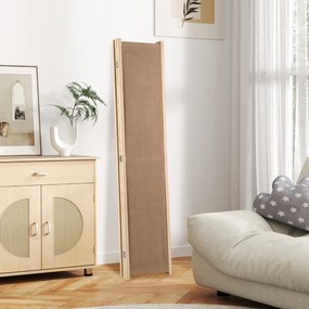 Costway Zástěna se 2 háčky a 4 úložnými taškami Dělicí přepážka – 170 × 121 cm