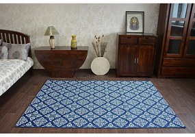 Kusový koberec Mazi modrý 120x170cm