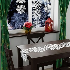 Vánoční ubrus - běhoun na stůl SNĚŽENKA 37x200 cm Mybesthome