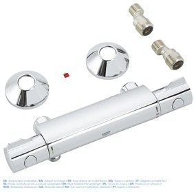 GROHE 34558000 - Termostatická sprchová baterie GROHTHERM 800 DN 15 lesklý chrom