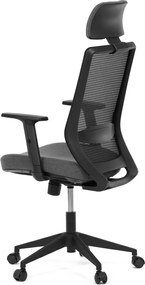 Ergonomická kancelářská židle AURELIE - černá síťovina