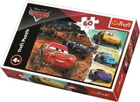 Trefl - Puzzle - Auta 3: Rallye / 60 dílků / 33 x 22 cm /věk 4+