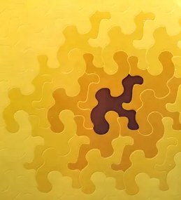 D-TOYS Puzzle Poklad / 35 dílků / 42x29 cm