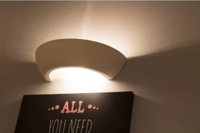 Nástěnné keramické svítidlo SOLLUX Oskar E27 1x60W bez zdroje SL.0160