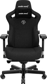 Herní židle anda seat kaiser series 3 premium gaming chair - xl black fabric
