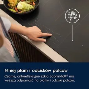 Electrolux EIS87453IZ černá / Indukční varná deska / 77 cm / 7350 W /