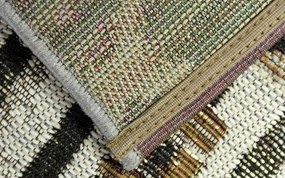 Oriental Weavers, Kusový koberec Zoya 153 X – na ven i na doma, 200x285, šedá, chodba / předsíň
