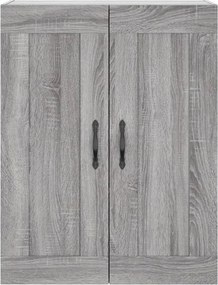 Skříň highboard šedá sonoma 69,5 x 34 x 180 cm kompozitní dřevo 3200039