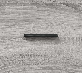 vidaXL Skříň highboard 69,5 x 34 x 180 cm kompozitní dřevo [3198615] Barva: kouřový dub