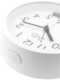 Tichý netikající ručkový budík s teploměrem JVD SRP056.1