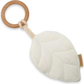 Kousátko s listy pro děti New Baby Leaf white