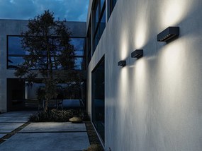 LED2 5131474 LED2 Nástěnné venkovní svítidlo BENO II 2, A 2x6W 2200K / 2700K / 3000K / 4000K antracit - LED2 Lighting
