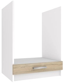Kuchyňská skříňka Belini spodní pro vestavnou troubu 60 cm dub sonoma
bez pracovní desky  TOR SDP60/0/WT/DS/0/E