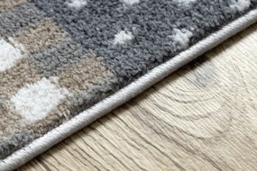 Dywany Łuszczów Dětský kusový koberec Fun Pets grey - 80x150 cm
