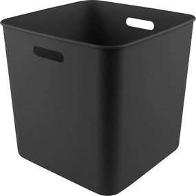 Úložný box, 31 × 31 × 31 cm, 25 l, černý