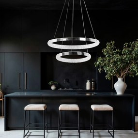 Toolight Závěsné LED osvětlení Urban B13 G046-2CP chrom