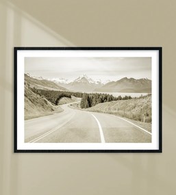 Plakát / Obraz Cesta Samolepící plátno A4 - 21 x 29,7 cm