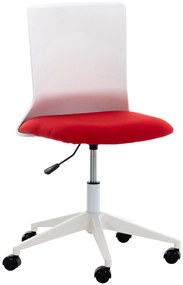 Kancelářská židle Ripon - látkové čalounění | červená