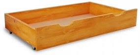 Úložný box pod postel 150 cm, olše