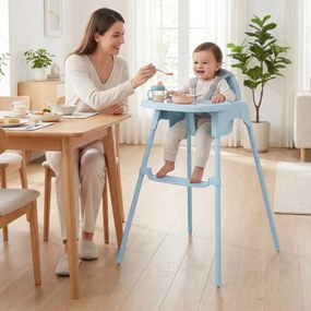 Costway 4-in-1 rozkládací jídelní židlička pro miminka Dětská