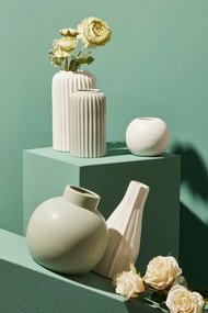 BIZZOTTO bílá porcelánová váza ALTHEA ø11 cm 0503217