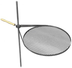Grilovací rošt polohovací Ø 60 cm ✔ Rošt se zemním pouzdrem